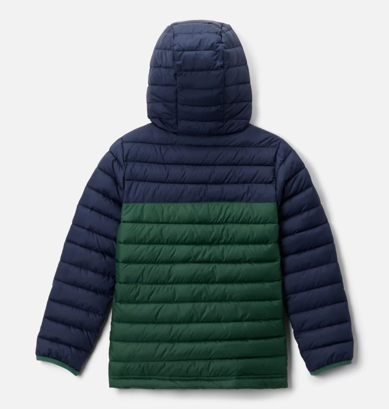 MANTEAU MATELASSÉ GARÇON POWDER LITE II VERT 2090021 375 COLUMBIA ...
